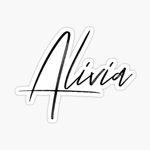 Alivia Stickers | Redbubble