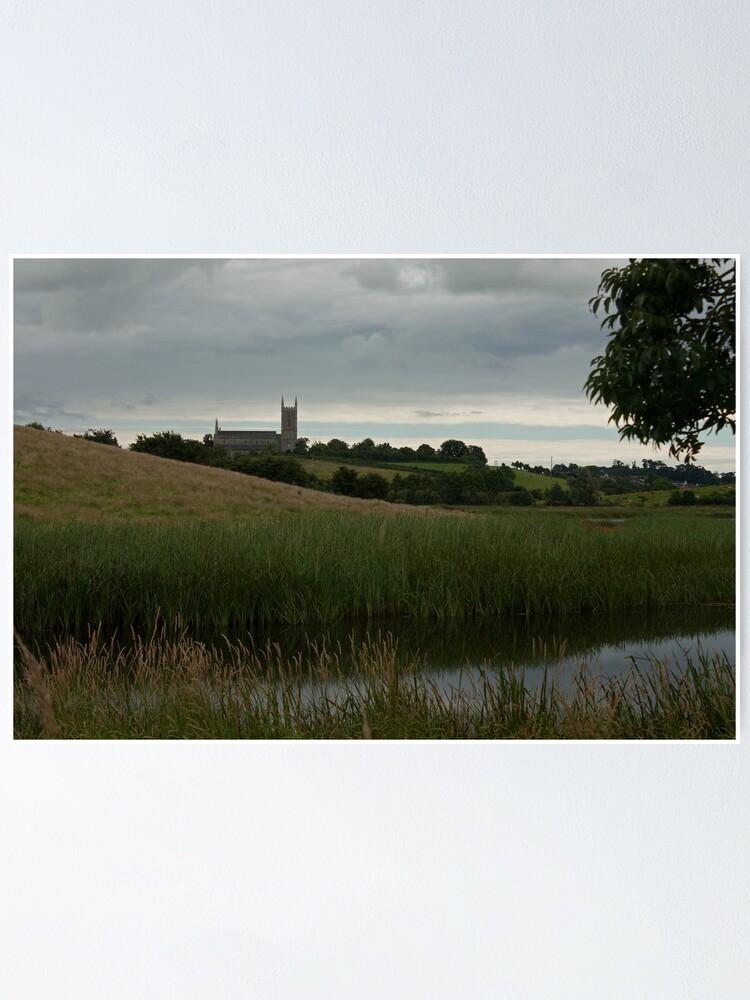 "Downpatrick Cathedral from the Quoile" Poster by jon77lees | Redbubble