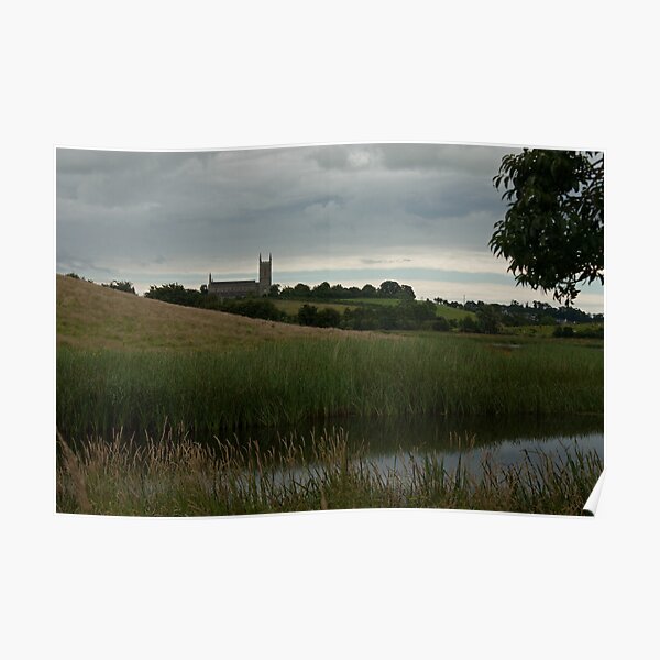 "Downpatrick Cathedral from the Quoile" Poster by jon77lees | Redbubble