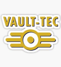 Vault Tec Stickers | Redbubble