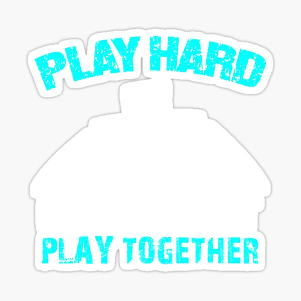 "Basketball Sports Player Play Hard Play Smart Play Together" Sticker ...