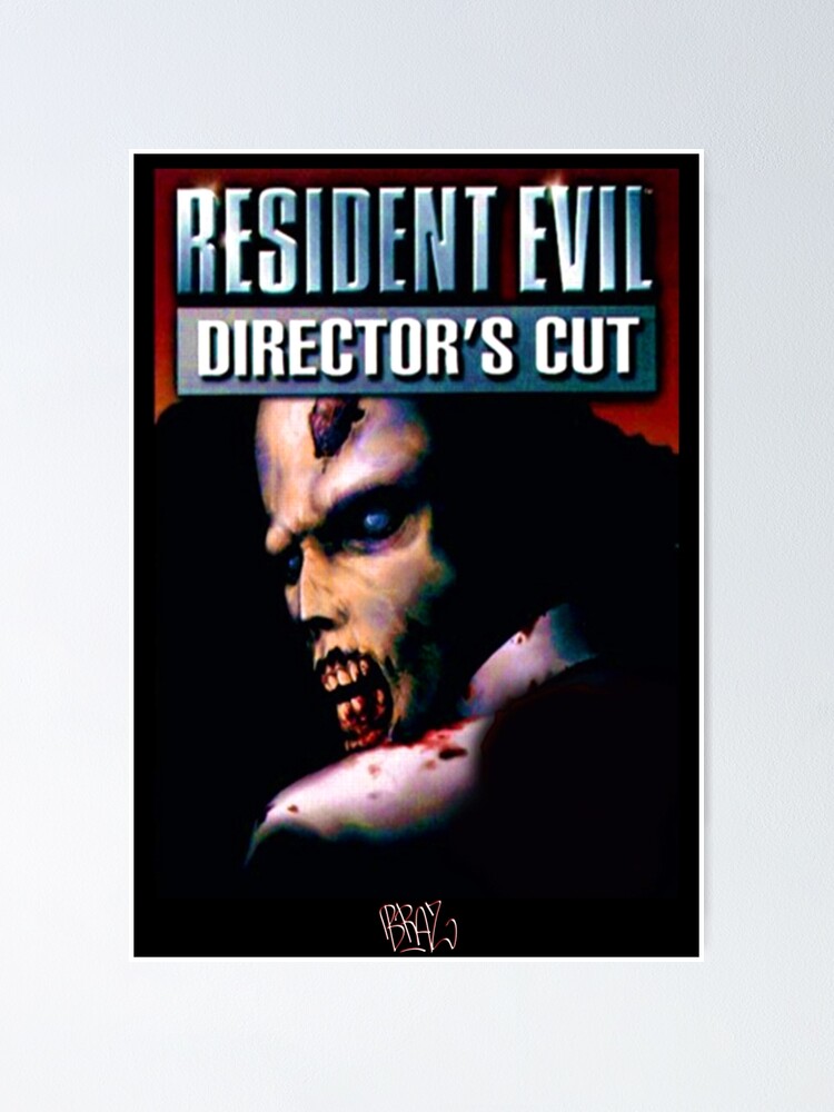 "Resident Evil 1 Director 's Cut (Original Remastered No Neon)" Poster ...