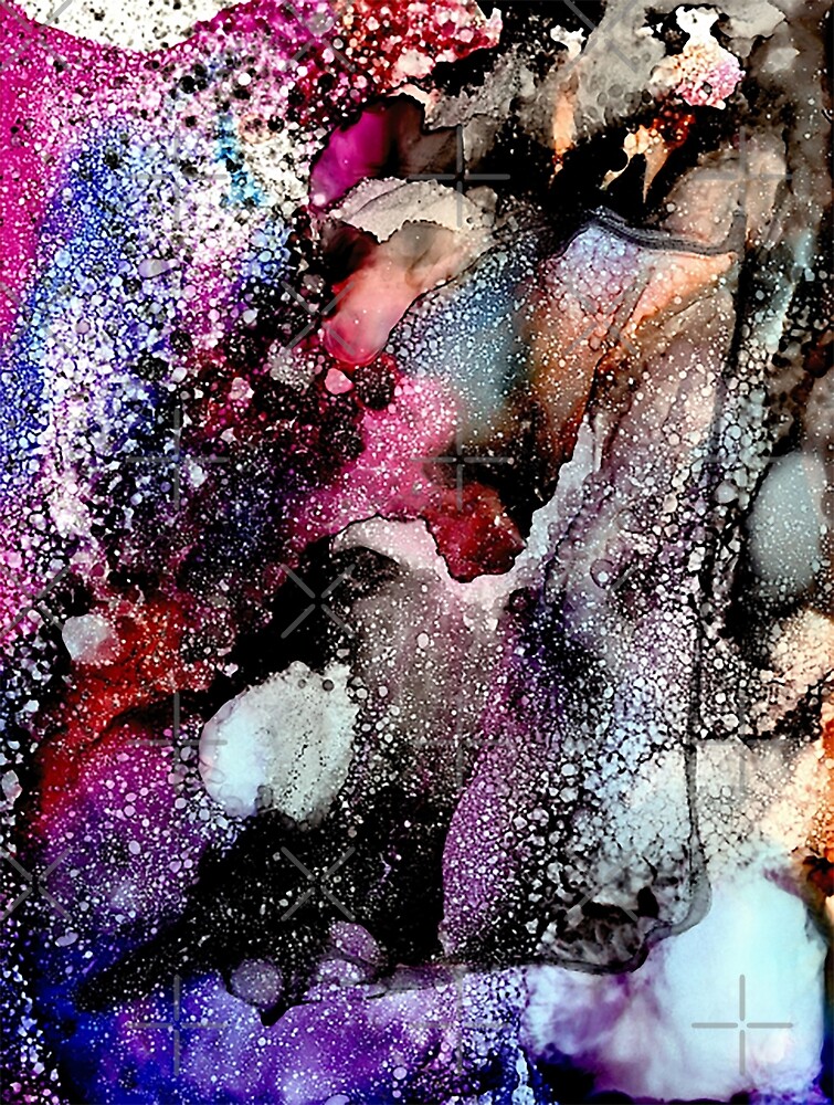 "Nebula Abstract Painting" by ACLA | Redbubble