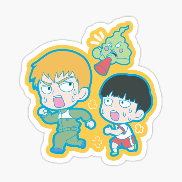 Mob Psycho 100 Stickers | Redbubble