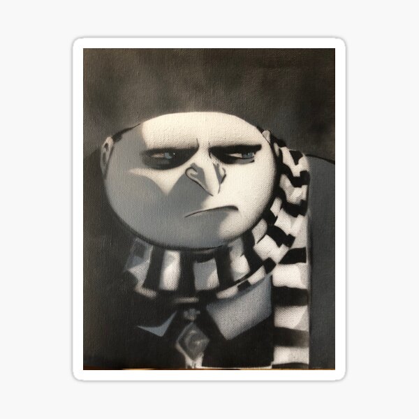 Gru Stickers | Redbubble