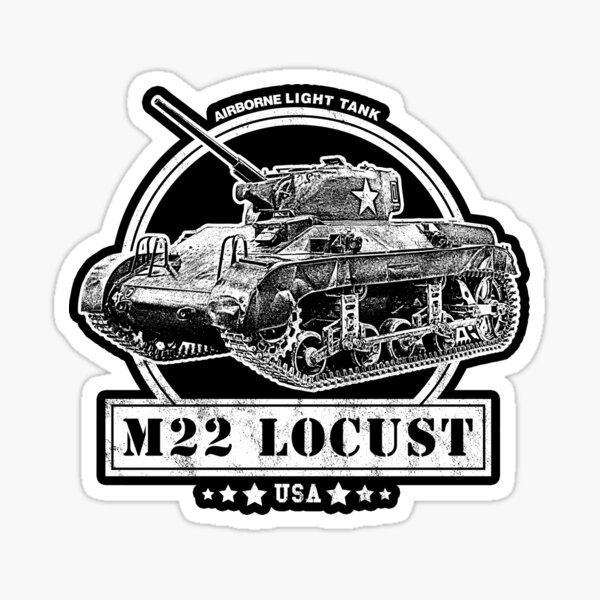 "M22 Locust WW2 Tank" Sticker for Sale by RycoTokyo81 | Redbubble
