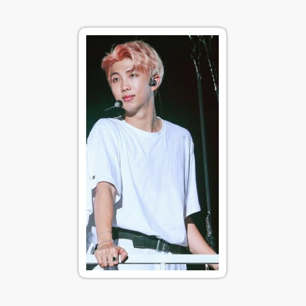 "BTS - RM Sticker" Sticker by Magalyv98 | Redbubble