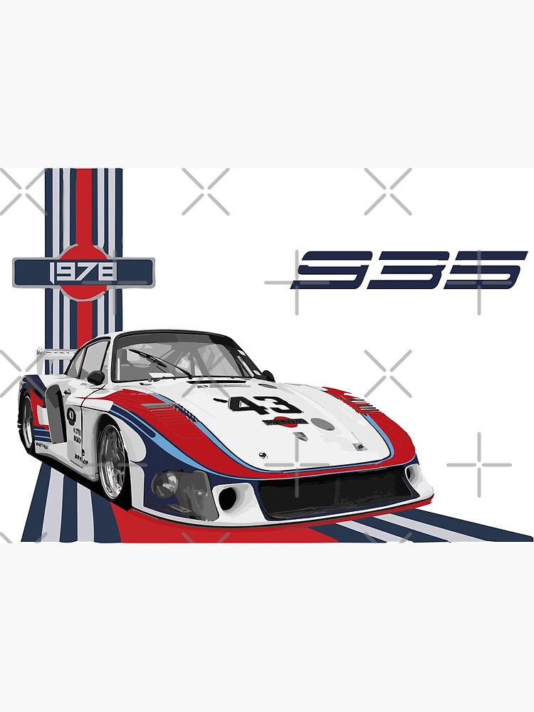"Vintage 1978 935 Race Car" Poster for Sale by FromThe8Tees | Redbubble