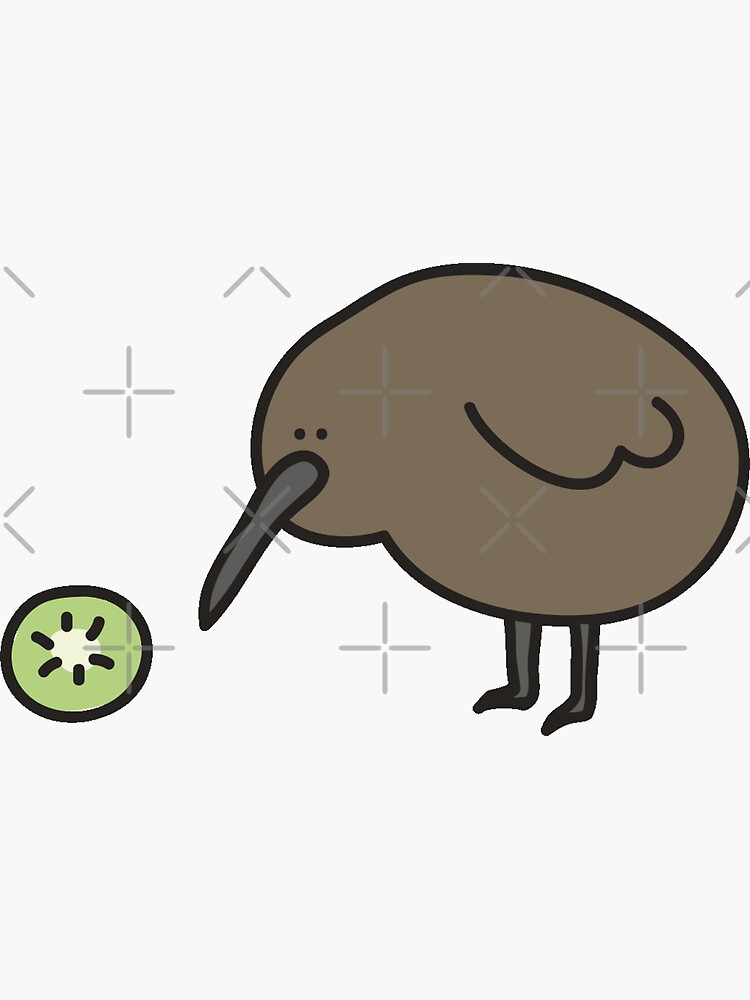 "kiwi" Sticker for Sale by TeaBag114 | Redbubble