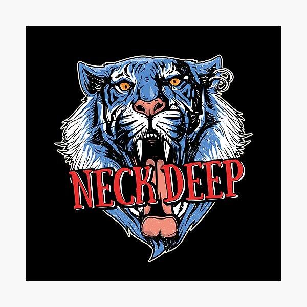 "Neck Deep - Tiger" Photographic Print for Sale by Jackbradley | Redbubble