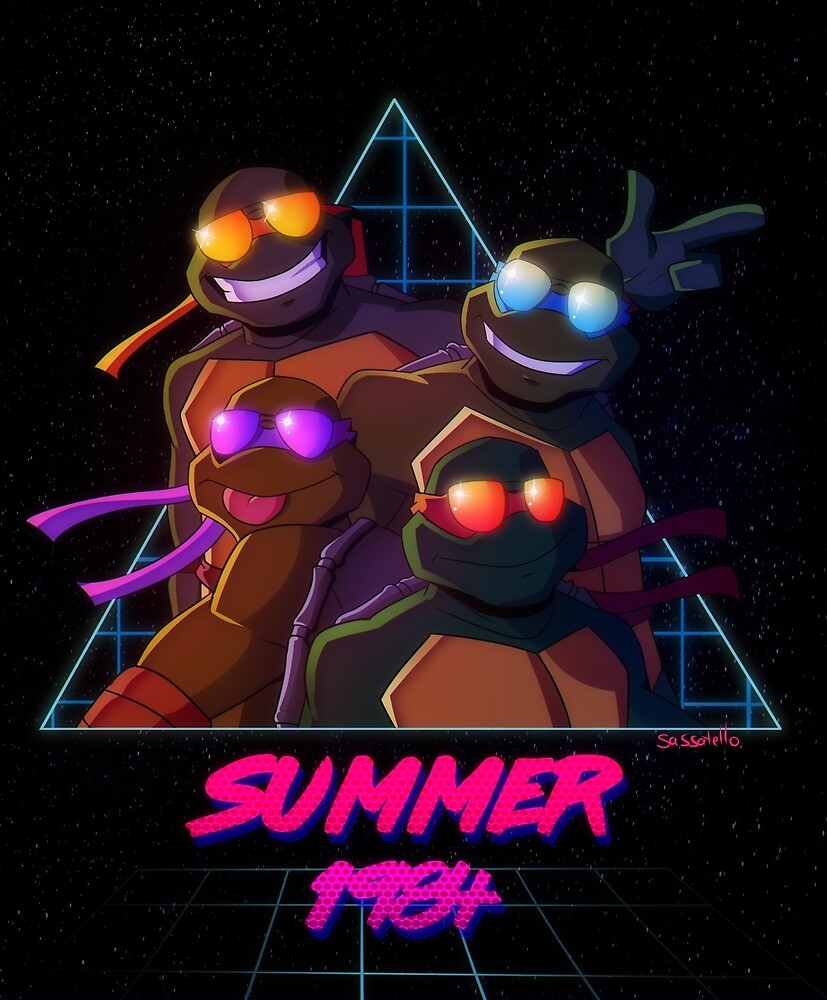"TMNT - Summer 1984" by sinamom | Redbubble