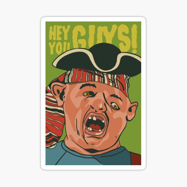 "Hey You Guys!!!" Sticker by pixelken | Redbubble