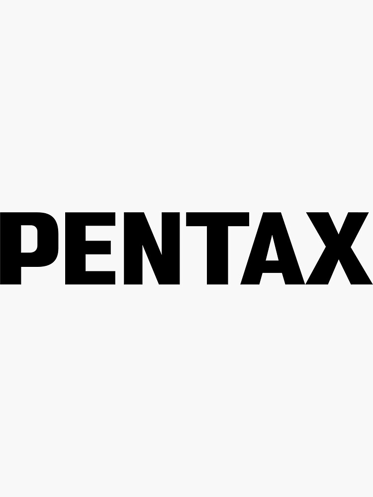 "Pentax " Sticker for Sale by vivieno | Redbubble