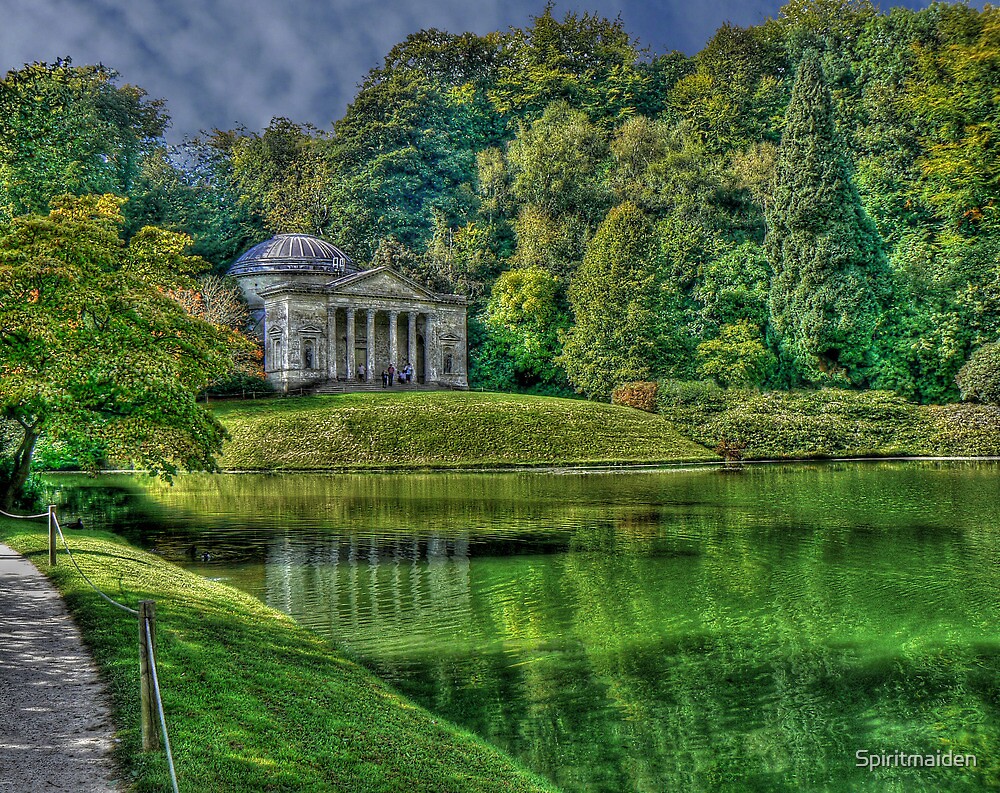 "The Pantheon at Stourhead" by Spiritmaiden | Redbubble