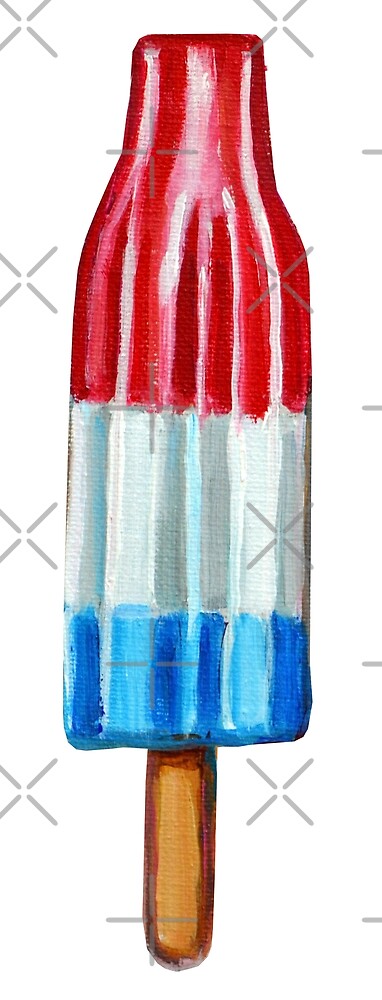 "Hand Painted ROCKET POP Art " by RobertPhelpsArt | Redbubble