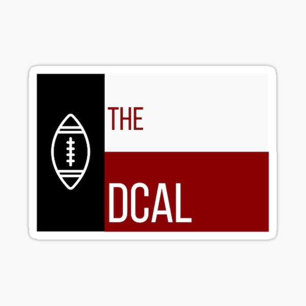 Pegatina «El logotipo de la bandera DCAL» de TheDCALFF | Redbubble