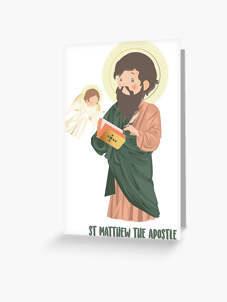 "Saint Matthew the Apostle" Greeting Cardundefined by AlMAO2O | Redbubble