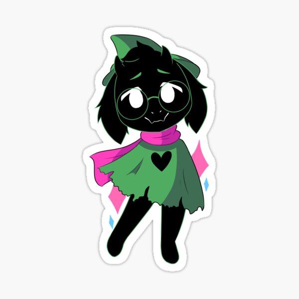 "Ralsei | Deltarune" Sticker for Sale by CozyCrow | Redbubble