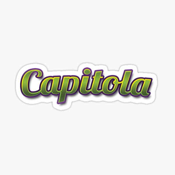 Capitola Stickers | Redbubble
