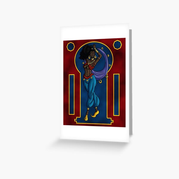 "Dance of the Moorish Princess" Greeting Card by Tyrannohotep | Redbubble