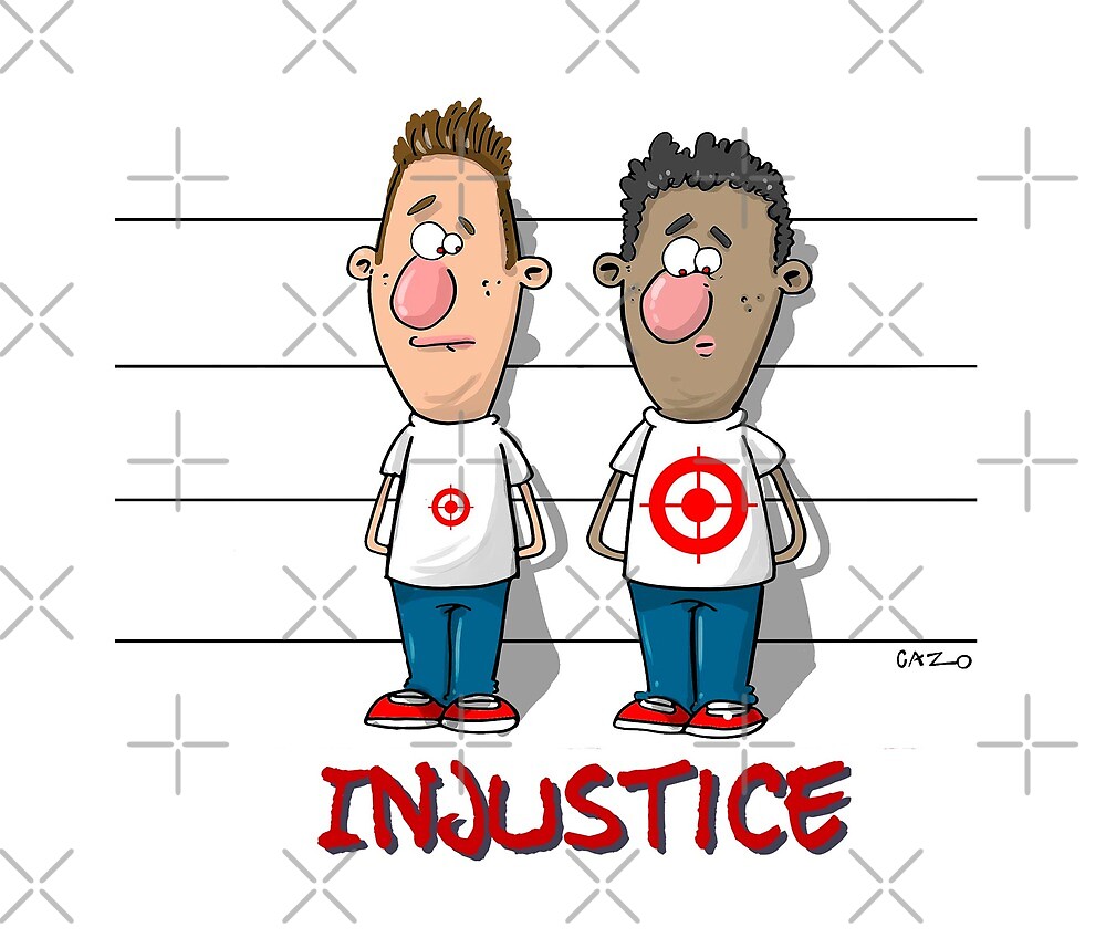 "Injustice Design - Hand draw by Cazo " by tshirtbycazo | Redbubble
