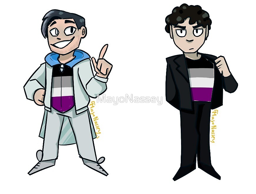 "Pride SQUIPs: Ace" by MayoNassey | Redbubble