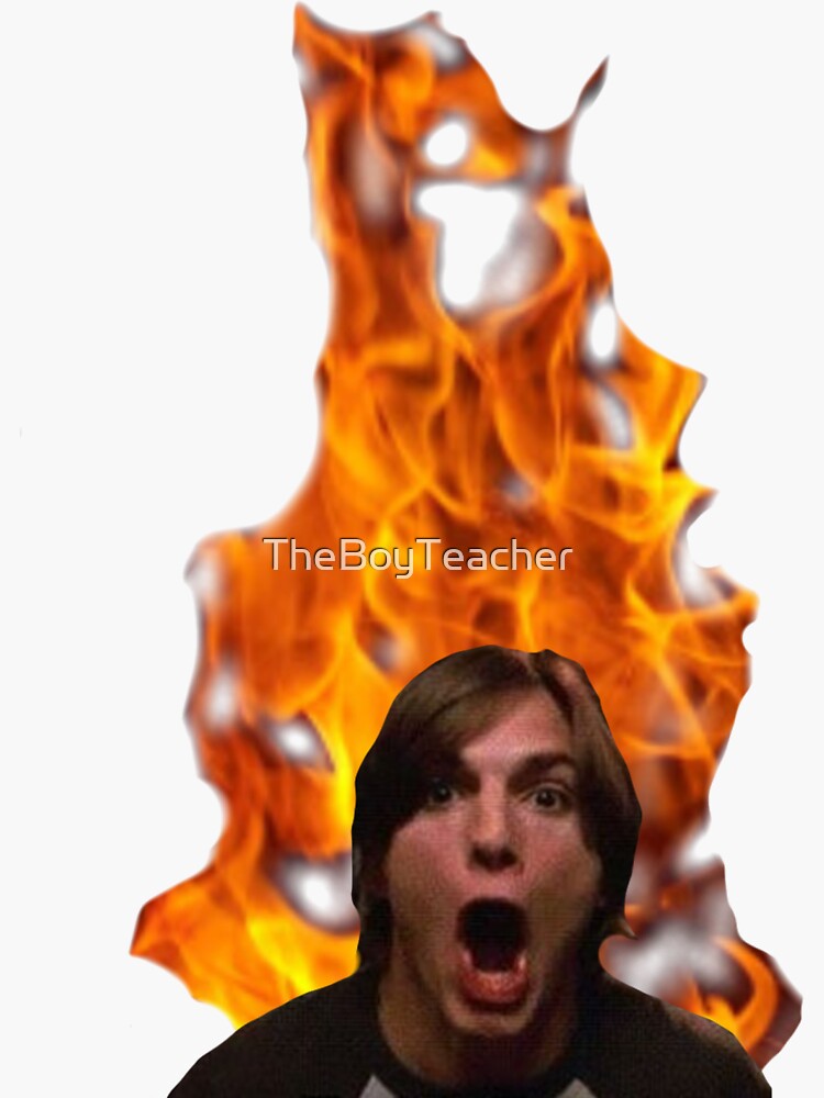"BURN Kelso" Sticker for Sale by TheBoyTeacher | Redbubble
