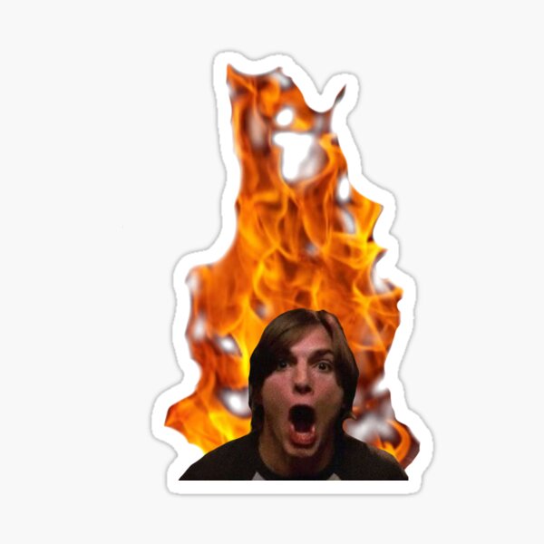 "BURN Kelso" Sticker for Sale by TheBoyTeacher | Redbubble