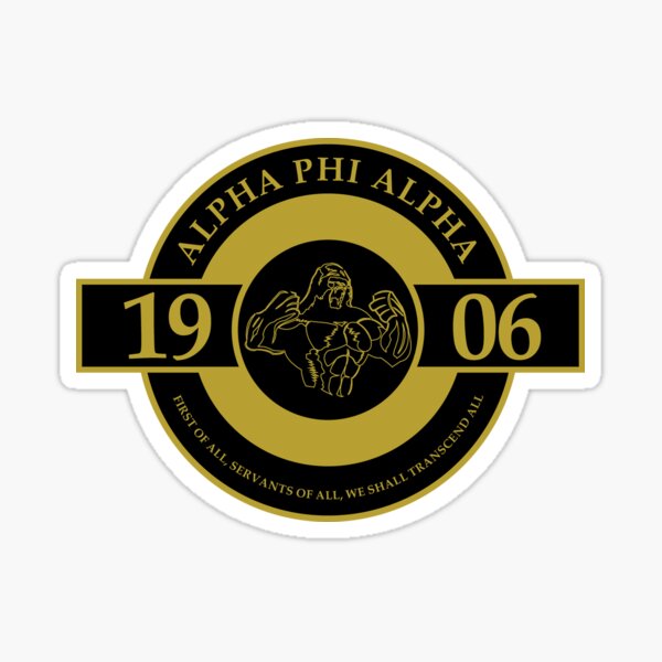 "ALPHA 1906 Icon SEAL" Sticker by TeamXtra | Redbubble