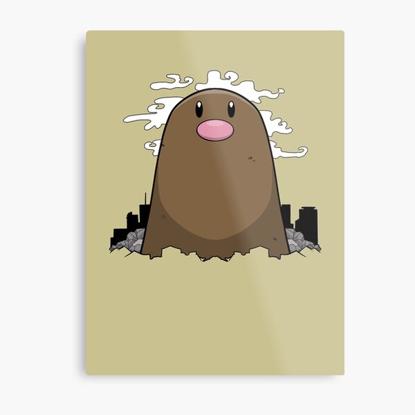 Diglett Metal Prints | Redbubble