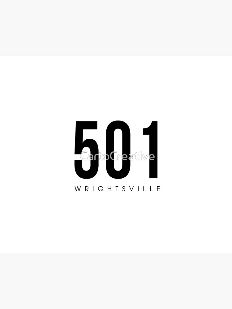 "Wrightsville, AR - 501 Area Code" Poster for Sale by CartoCreative ...