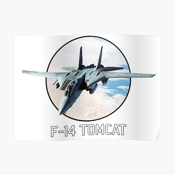 "F-14 Tomcat" Poster by CTaskis | Redbubble