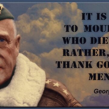 "George S. Patton" Sticker for Sale by Richard Gerhard | Redbubble