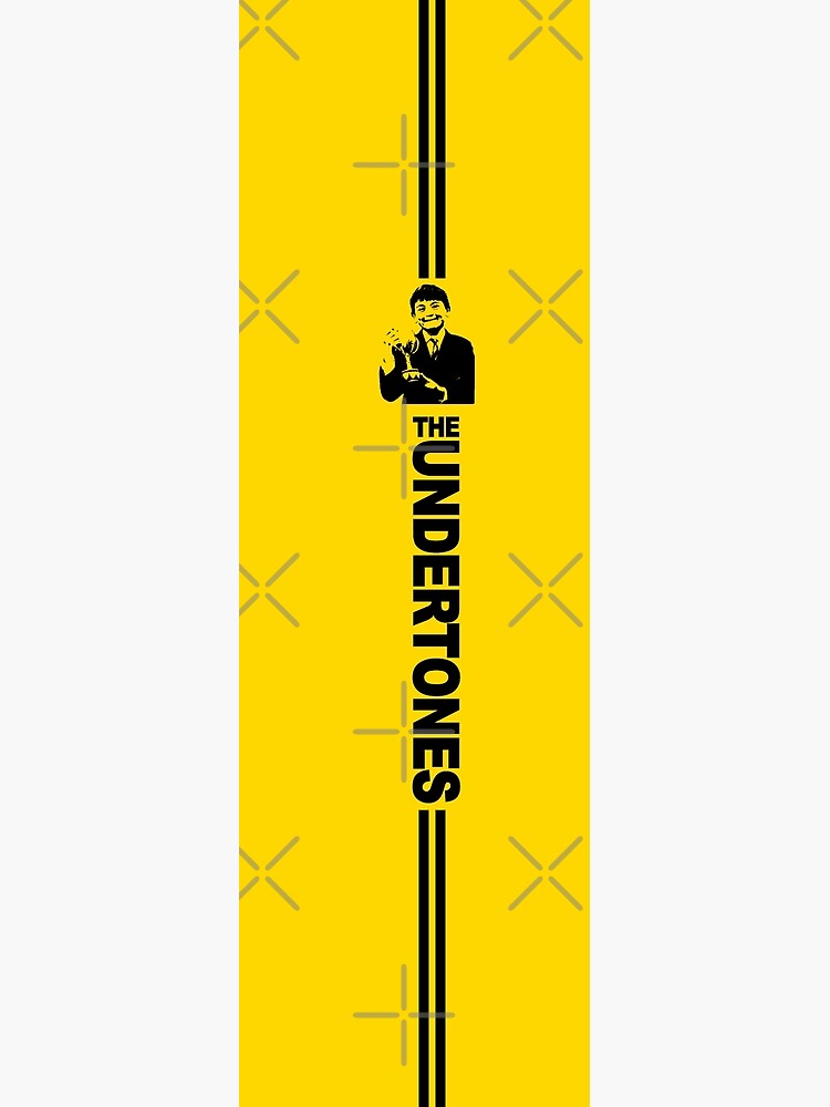 "THE UNDERTONES" Poster by QUATTROTURBO | Redbubble