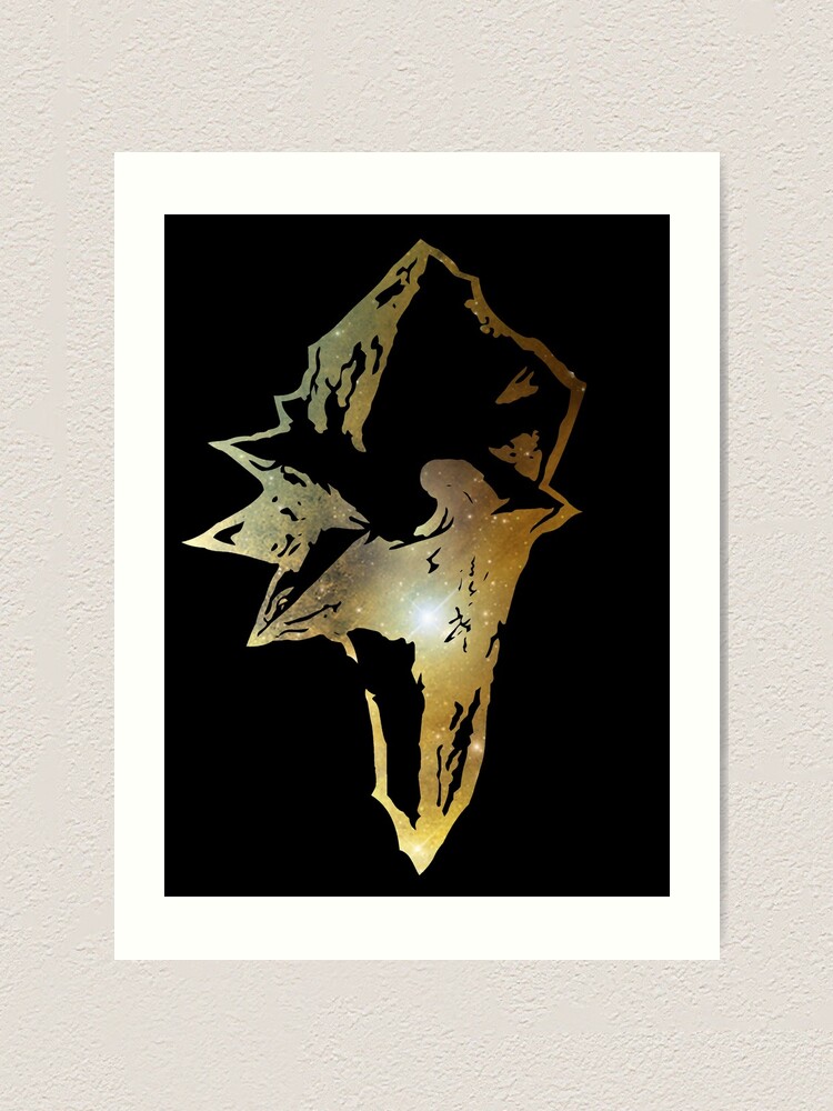 "-FINAL FANTASY- Final Fantasy IX Galaxy Logo" Art Print by ShimadaSan ...