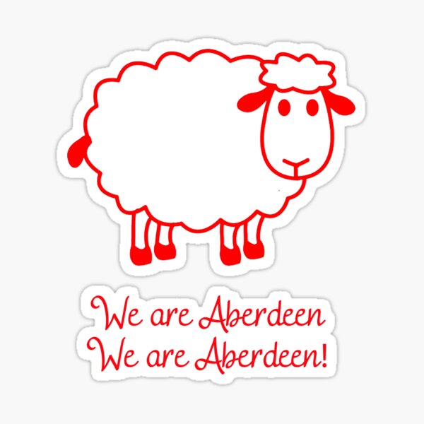 "Aberdeen sheep" Sticker for Sale by grantspics | Redbubble