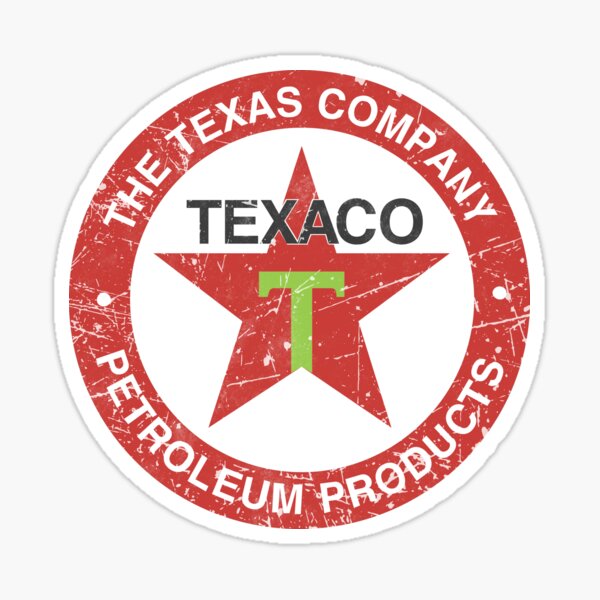 Texaco Stickers | Redbubble