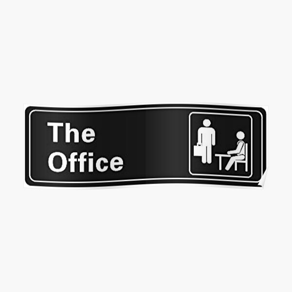 "The Office Logo" Poster by cschlink11 | Redbubble