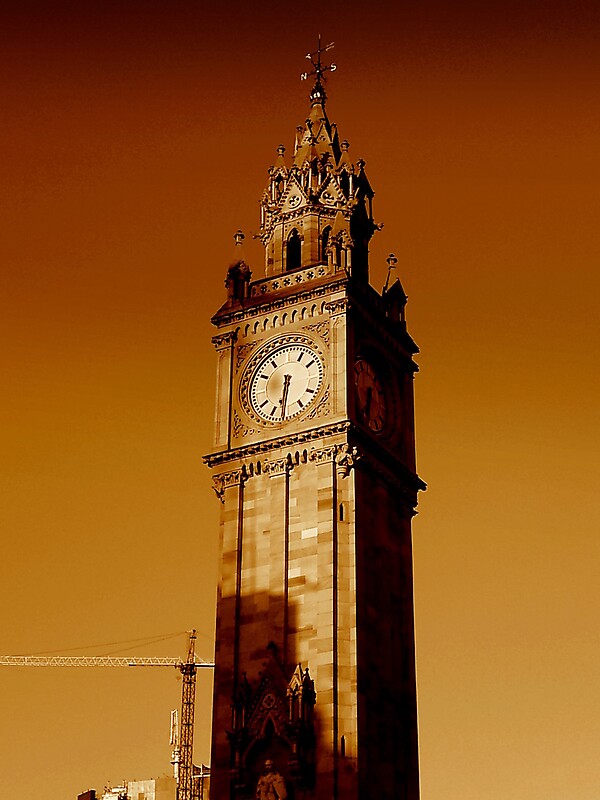 "Albert Clock, Belfast" by Chris Millar | Redbubble