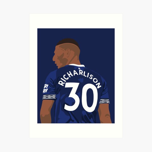 "Richarlison Vector " Art Print by SJTeesDesigns | Redbubble