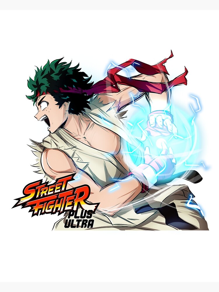 "Midoriya x Ryu/MHA x SF Crossover Art Extras" Poster by kellzallday30 ...