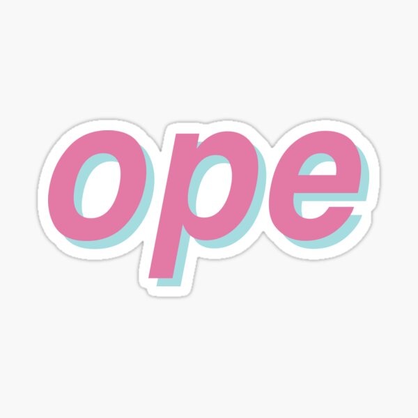 Ope Gifts & Merchandise | Redbubble