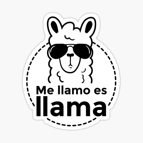 "Me Llamo Es Llama: Adorable Alpaca Introducing Itself in Spanish ...