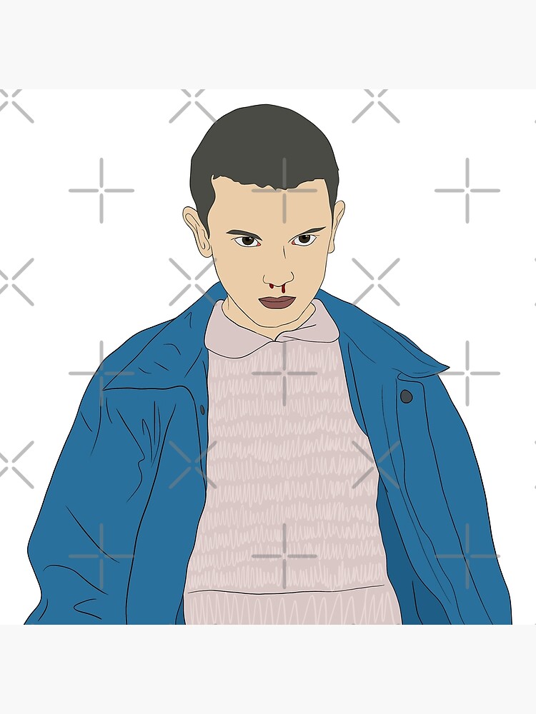 "Stranger things eleven 11 illustration" Poster for Sale by Abis ...