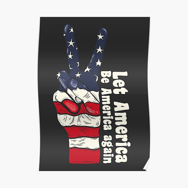 "Let America be America again. Langston Hughes." Poster by Matraskina ...