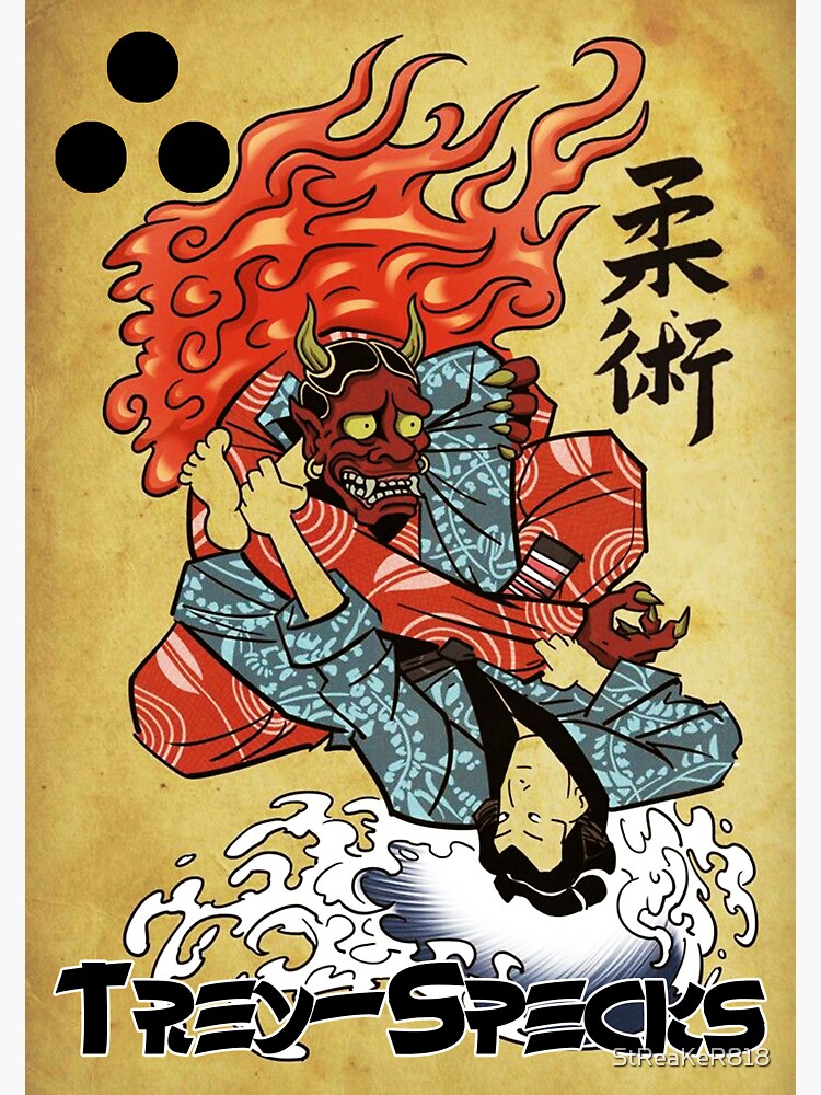 "Triangle'd Demon" Sticker for Sale by StReaKeR818 | Redbubble