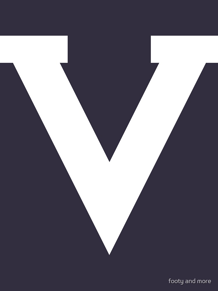 "Big V t-shirt and more" T-shirt for Sale by guy1788 | Redbubble | afl ...