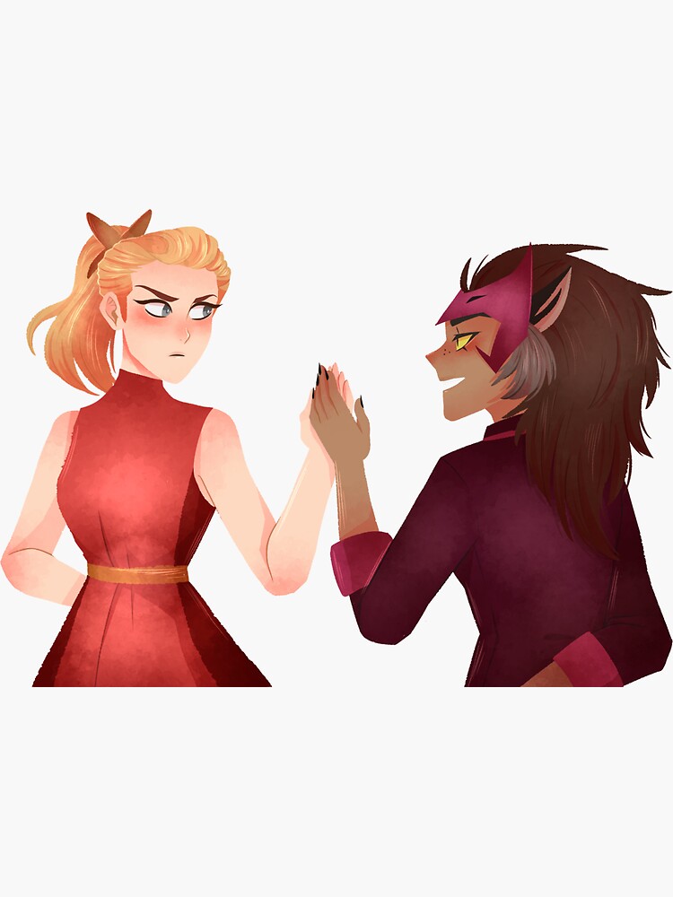 "catradora dance :3" Sticker for Sale by shinpoochy | Redbubble