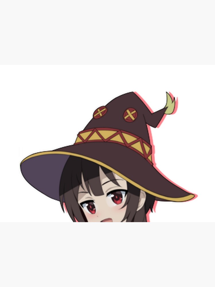"Megumin Smug Design" Art Print for Sale by sad-square | Redbubble