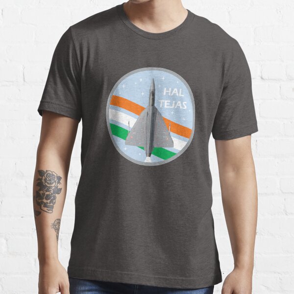 "India HAL Tejas Fighter Jet - Indian Air Force " T-shirt for Sale by ...